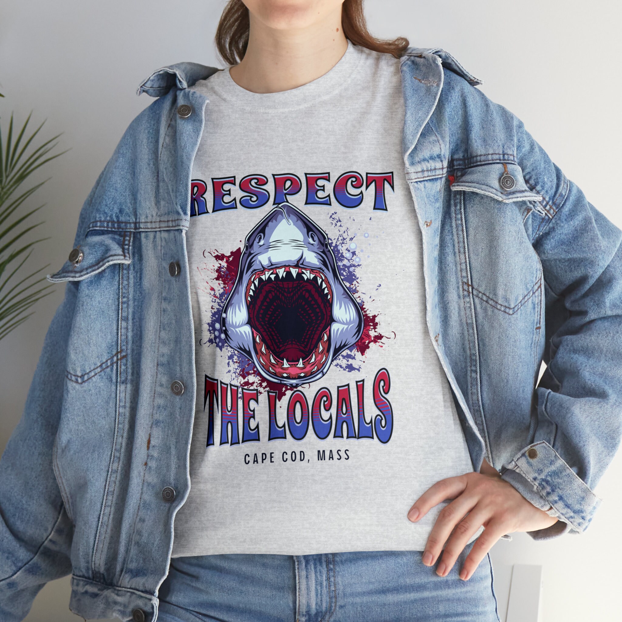 Respect the Locals Cape Cod T Shirt | Save the Sharks Shirt Save the ...