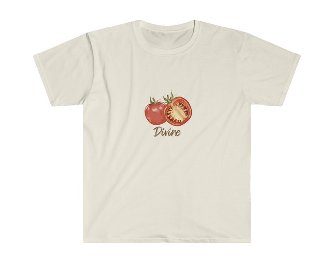 Tomato Shirt / Vegetable Shirt / Tomato Minimalist Shirt / Summer T ...