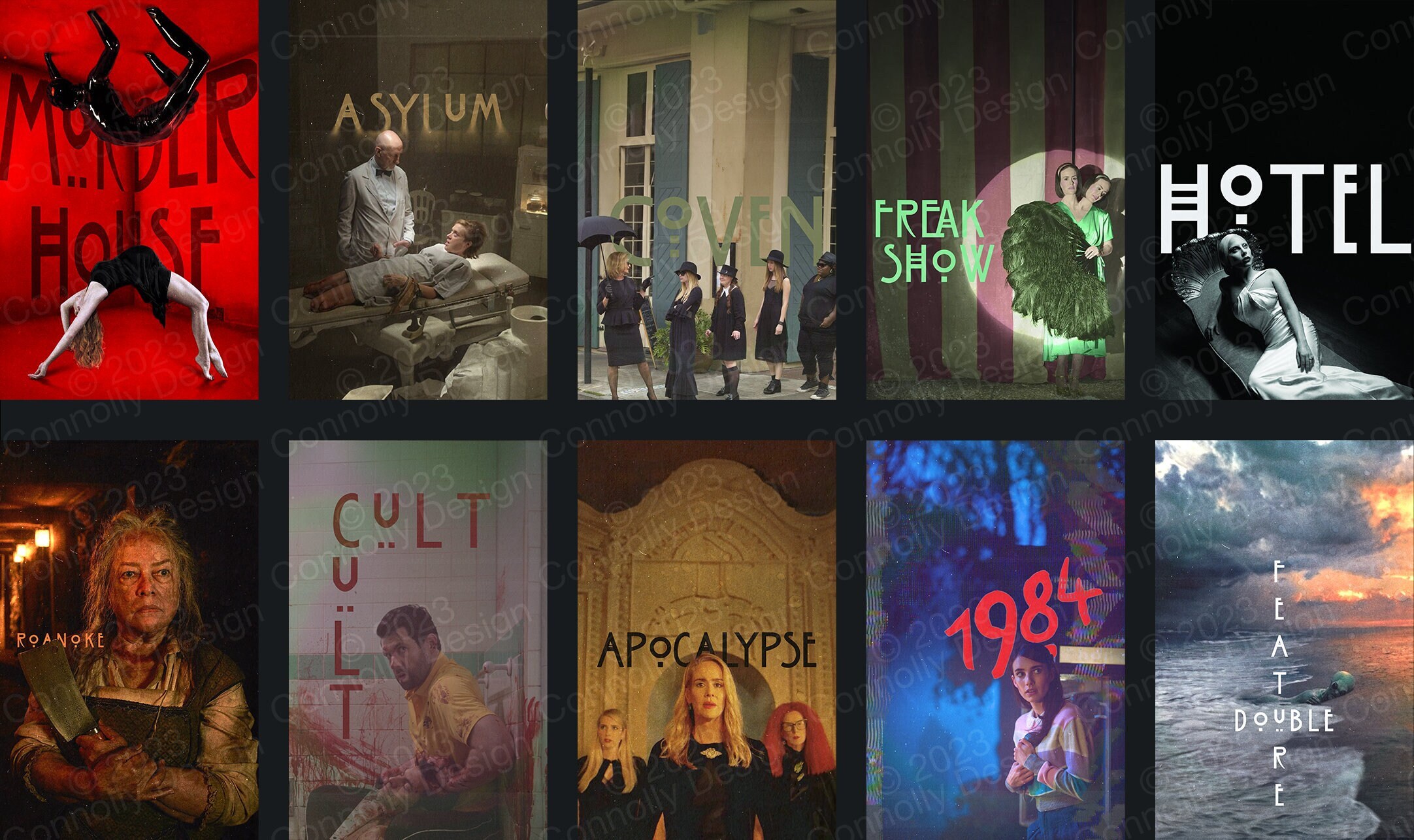 American Horror Story Poster Season 1