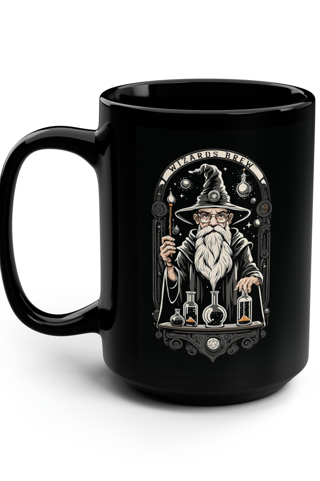 Wizards Brew Dnd Coffee Mug DM Gift Player Class Gift Dungeons and ...