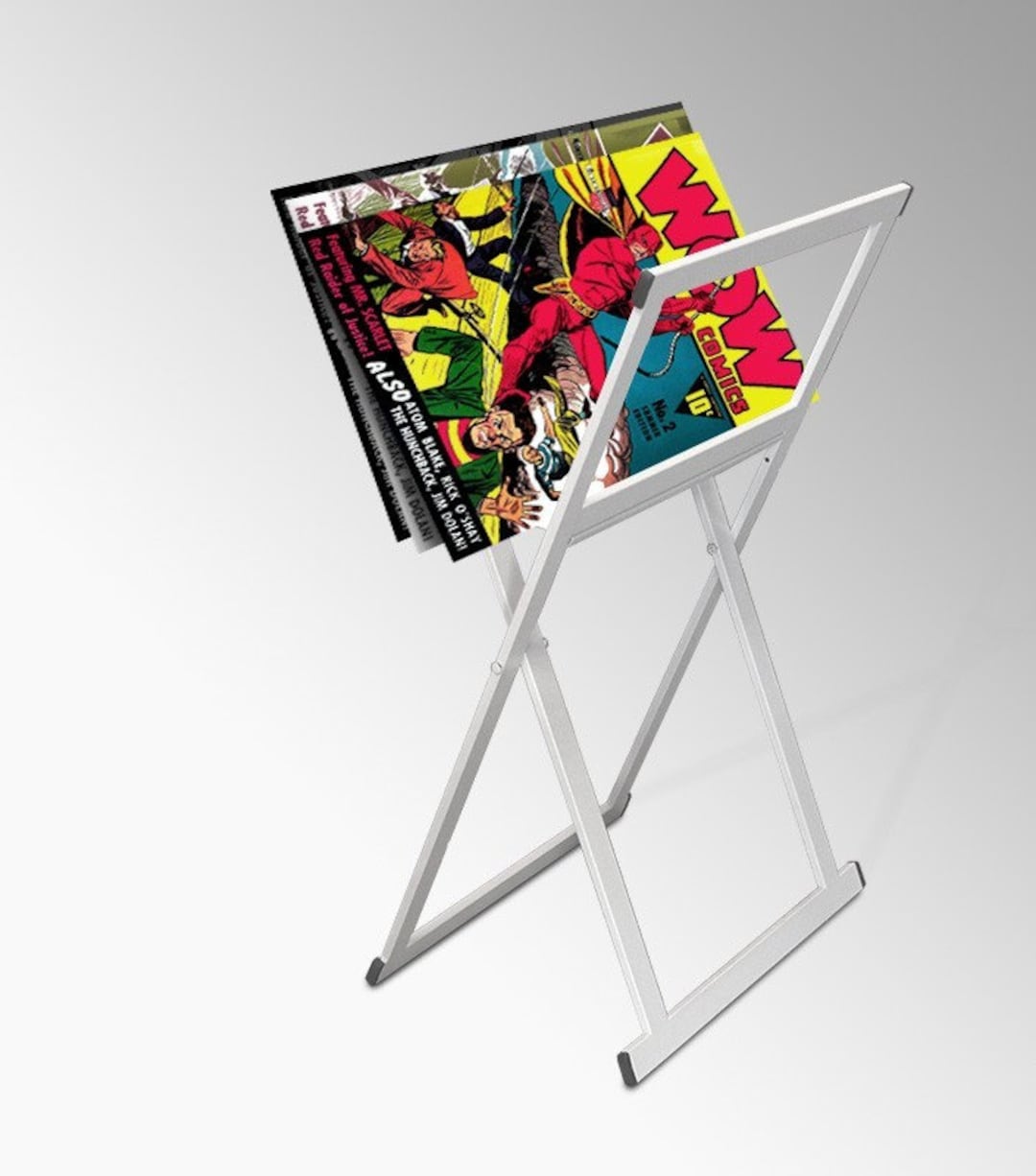 Folding Art Rack Small Midi Print Browser, Folding Poster V-rack (metal ...