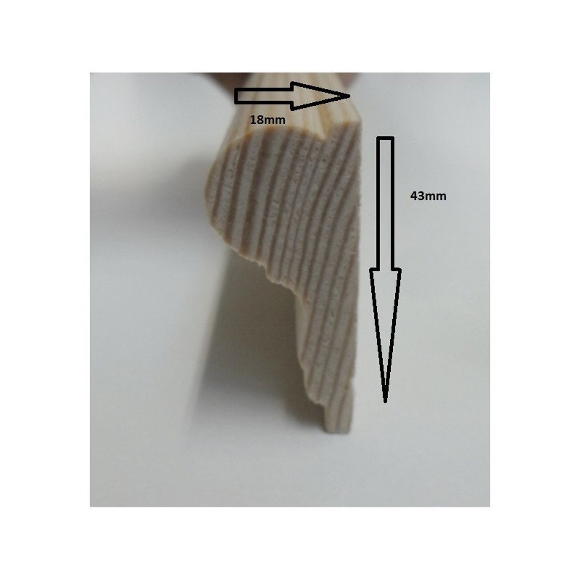 Moulding Wooden Dado Rail Victorian Rail Traditional Victorian Moulding ...