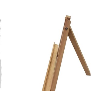 Beech Wood Tabletop Easel: Heavy Duty A1 Display, 50 CM - Etsy