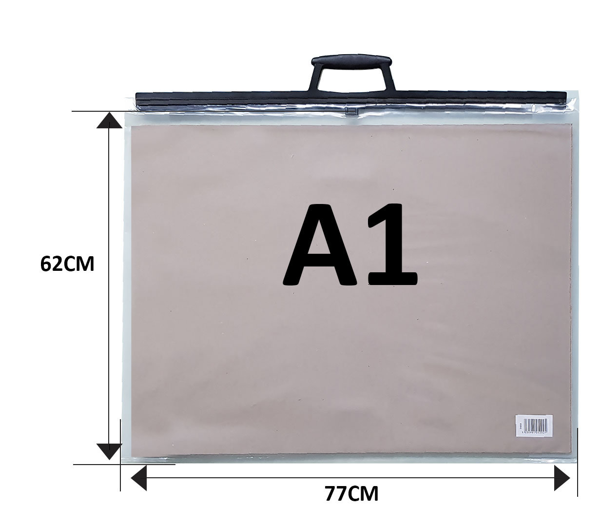 A1 A2 A3 A4 Clear Art Work Carry CASE Portfolio Art File Folder School ...