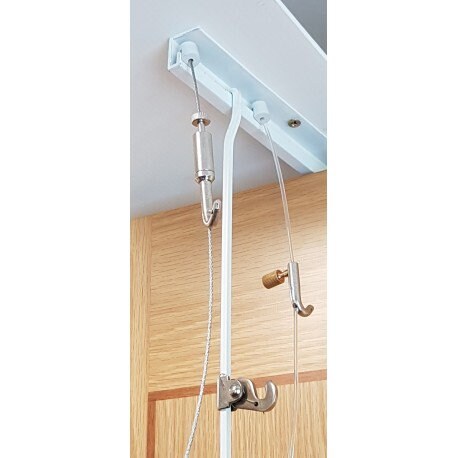 Picture Rail Hooks and Wire Heavy Duty Picture Steel Wire Ideal for ...