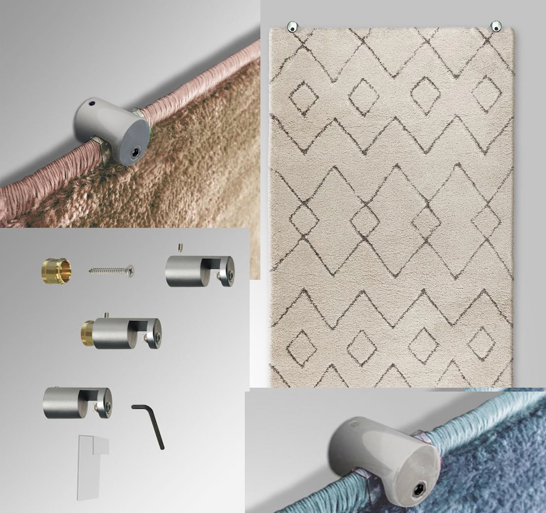 Carpet Oriental Rug Tapestry Wall Hanging Suspended Cable Kit Display ...