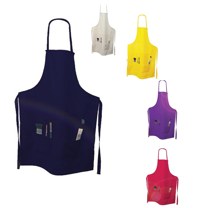100% Cotton Artist Apron Painting Apron in Different Colors Artist ...