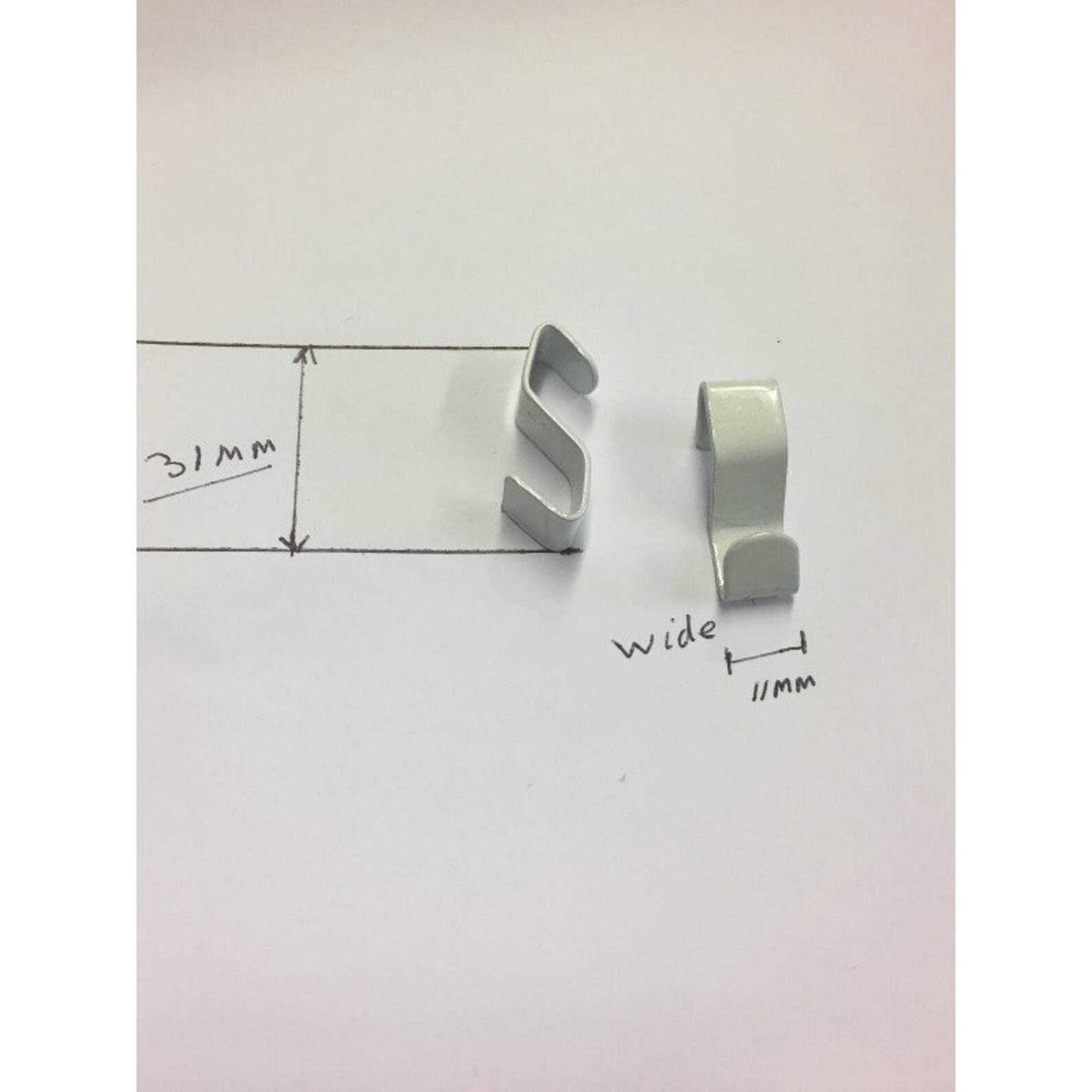 Picture Rail S Hook Anchor Made Very Easy to Hang Pictures on J-rail ...
