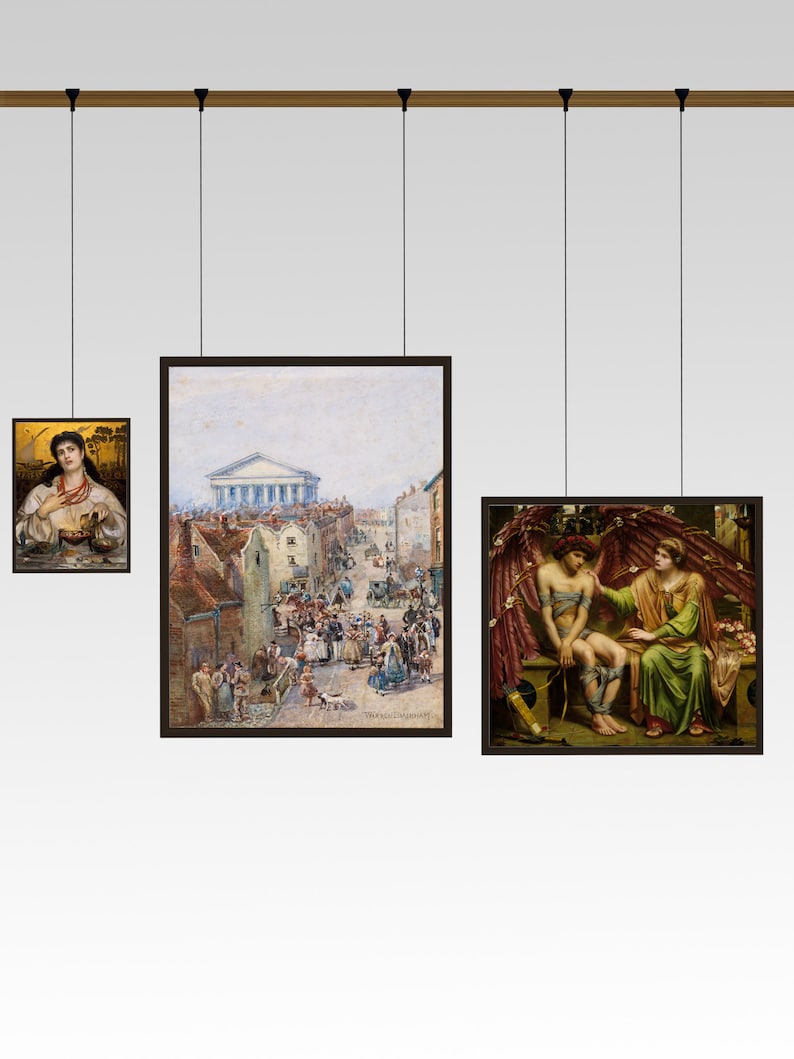 Moulding Hook and Steel Cord to Hang Pictures & Paintings Gallery ...