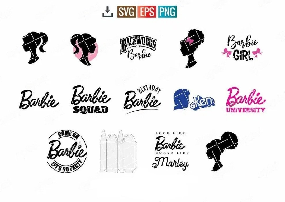 16 SVG PNG EPS Bundle Barb - Etsy
