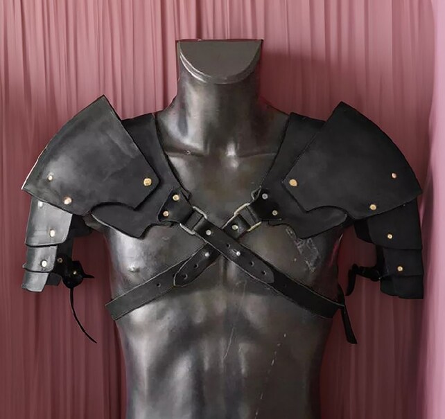 Shoulder Pad Armor Pauldrons - Etsy