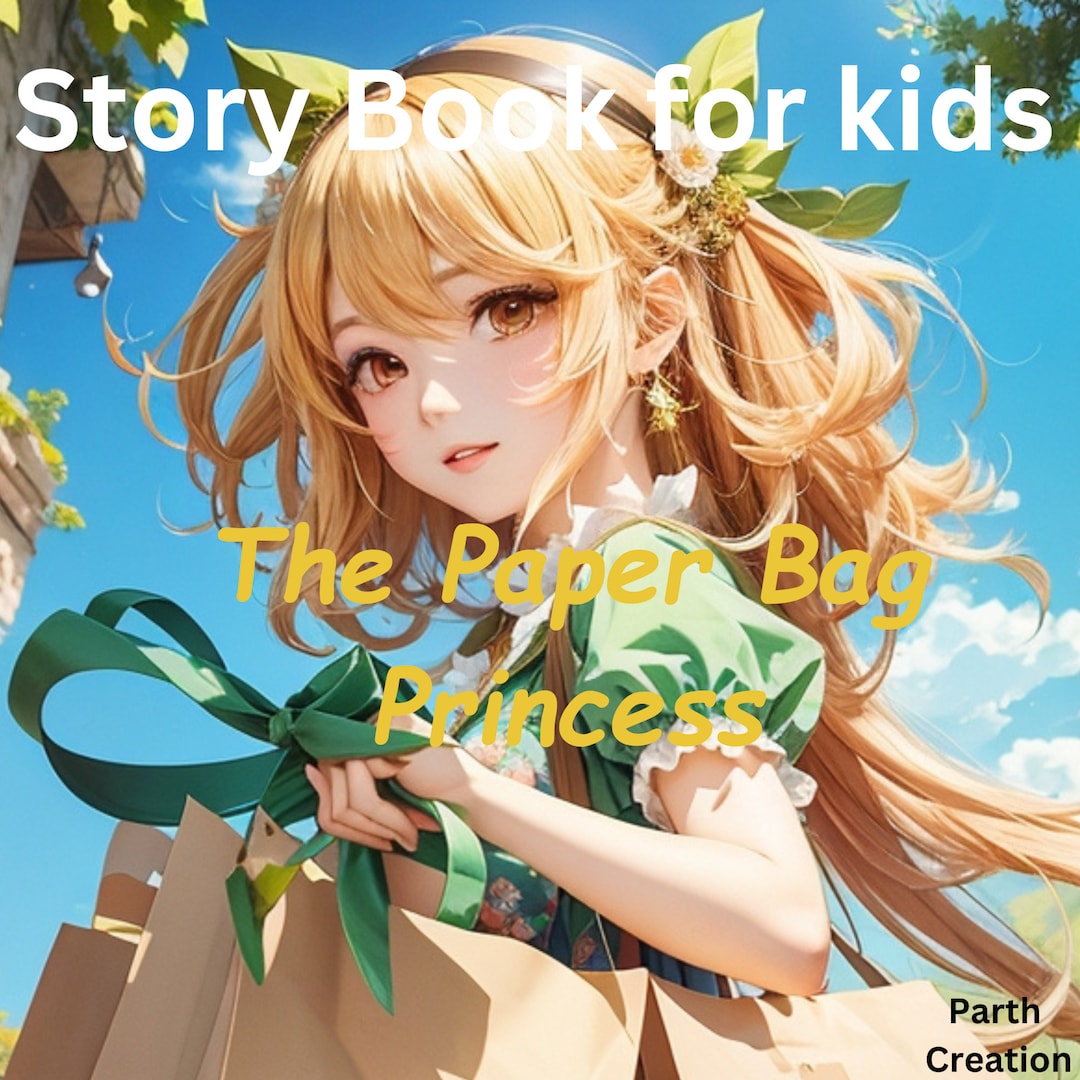 The Paper Bag Princess STORY BOOK - Etsy