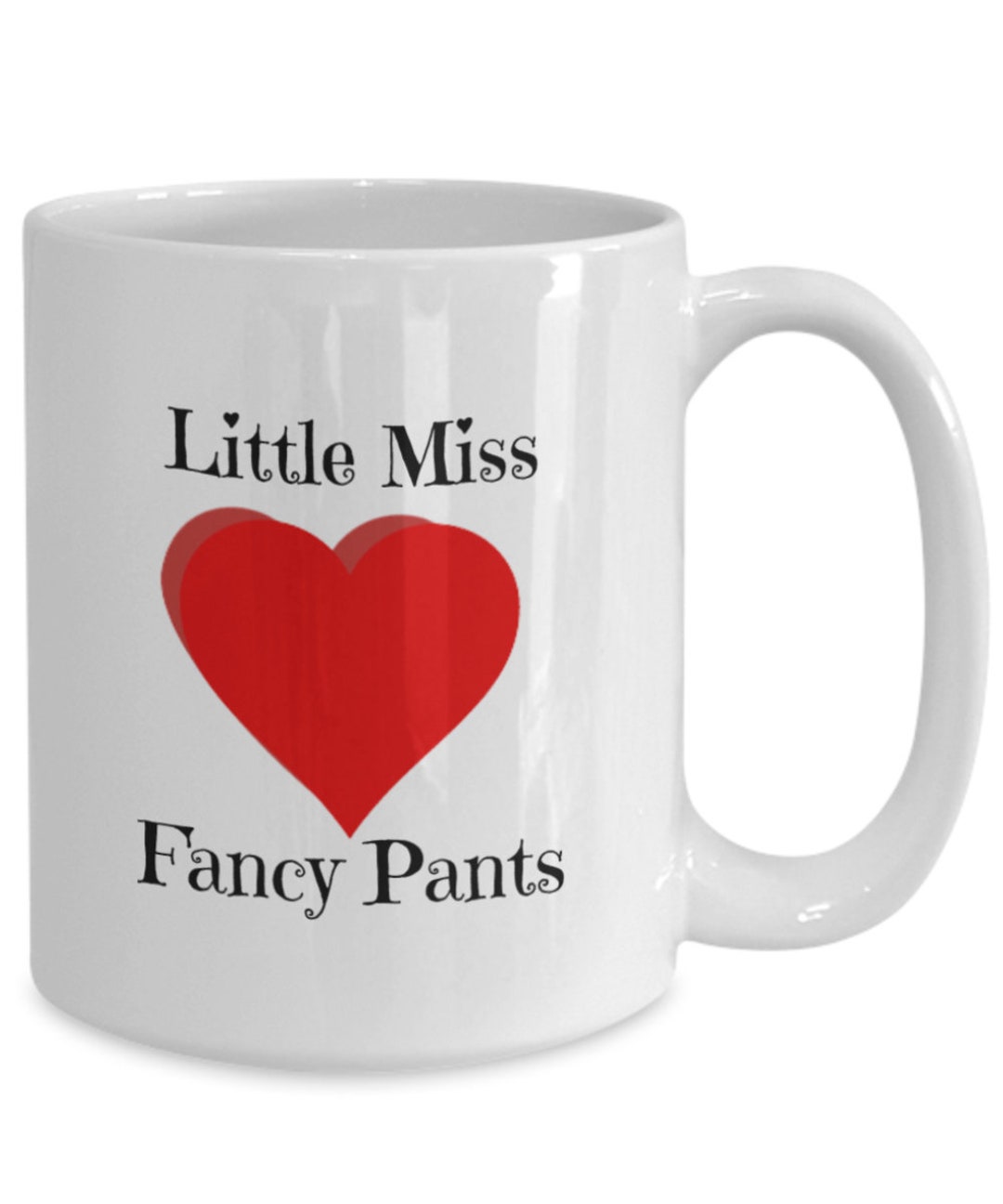 Little Miss Fancy Pants, Valentines Day Gift for Her, Best Friend, Mom ...