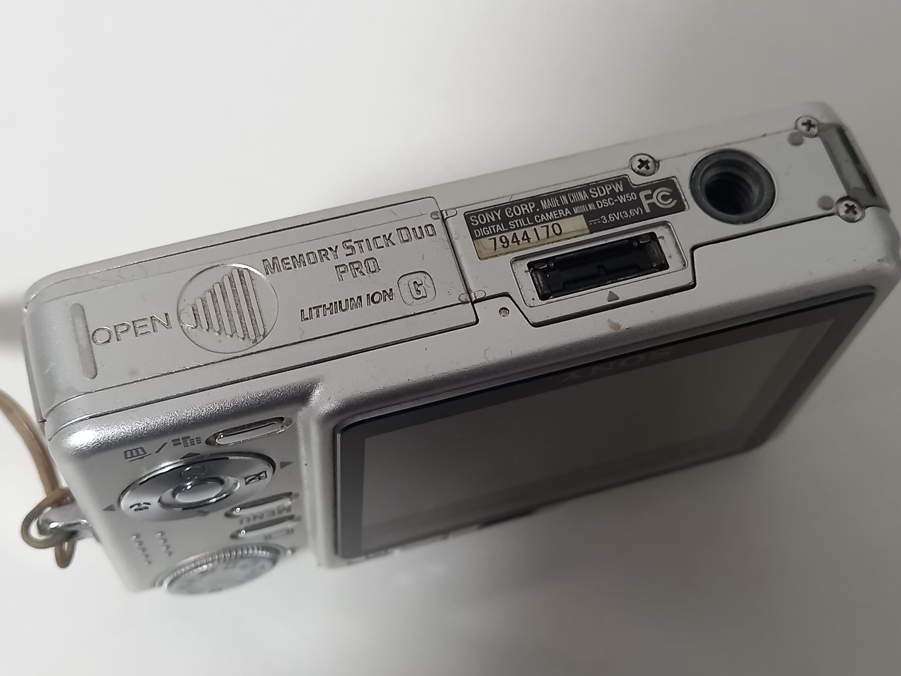 Sony Cyber-shot DSC-W50 6.0MP Digital Camera Silver - Etsy