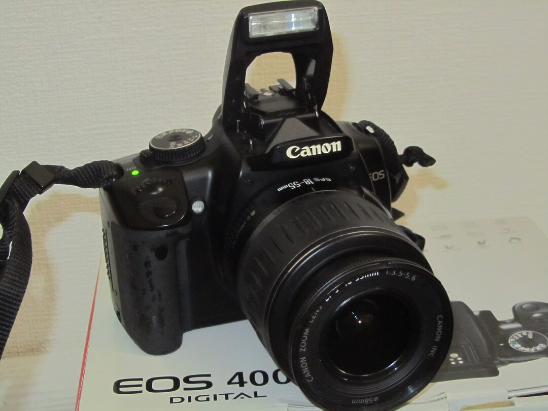 Kit reflex Canon EOS 400D testé 18-55 avec accessoires en boîte - Etsy ...