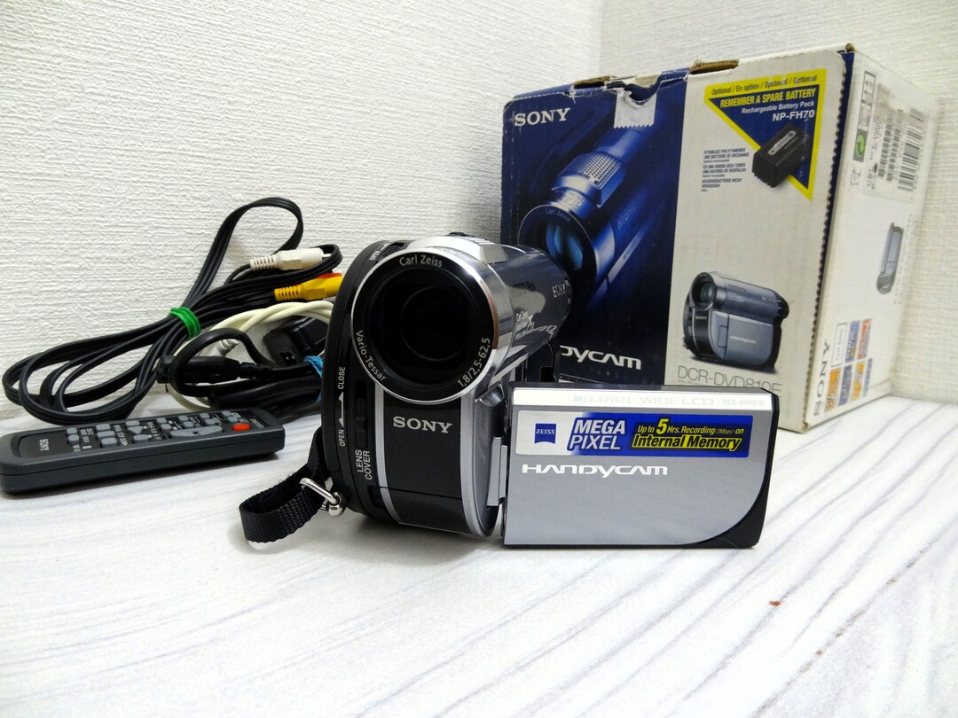 Sony Handycam DCR-DVD810E Digital Mini DVD Camcorder Complete Set - Etsy