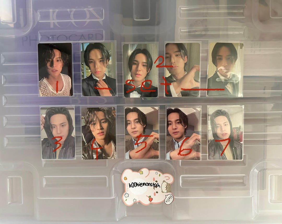 SEVENTEEN MINGYU FML Photocards - Etsy