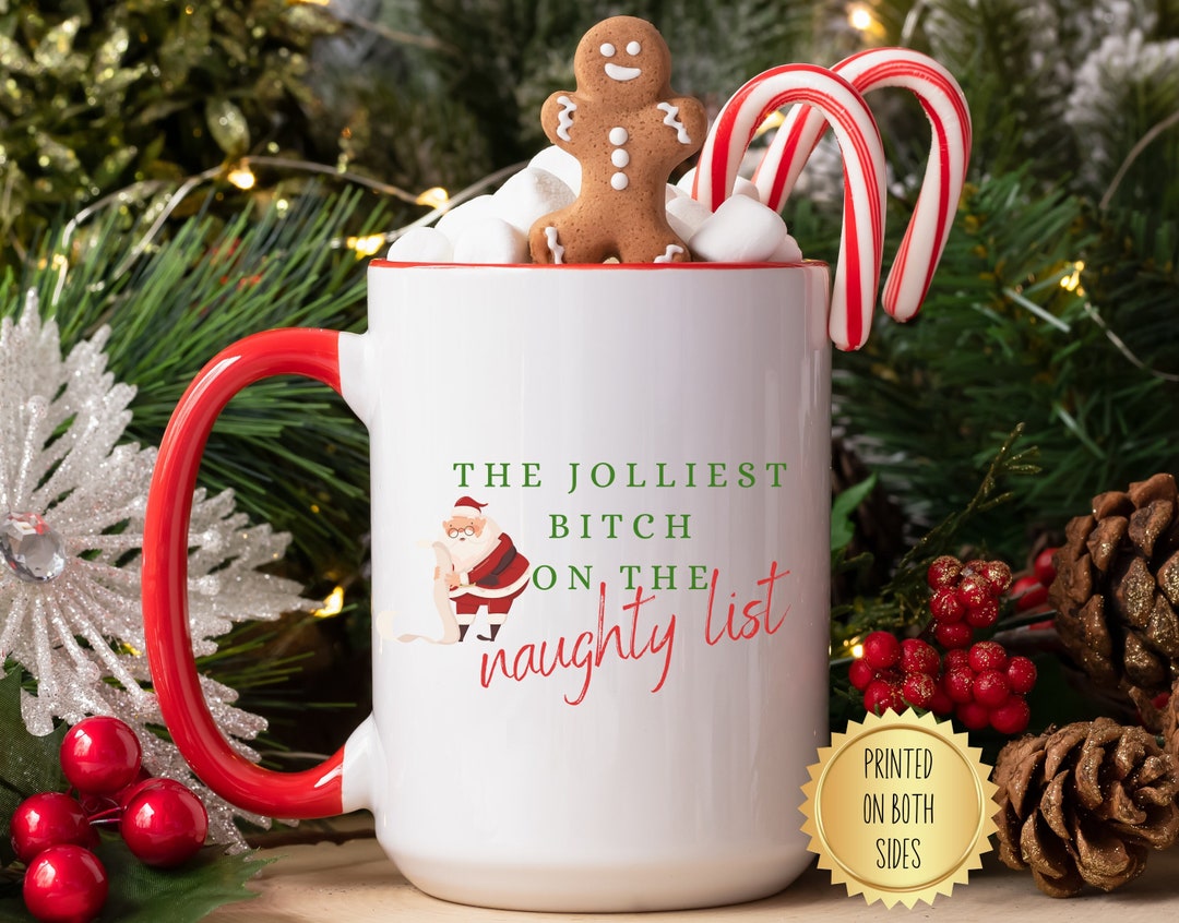 Funny Christmas Mug Mug Coffee Lovers Mug Funny Exchange Gift - Etsy