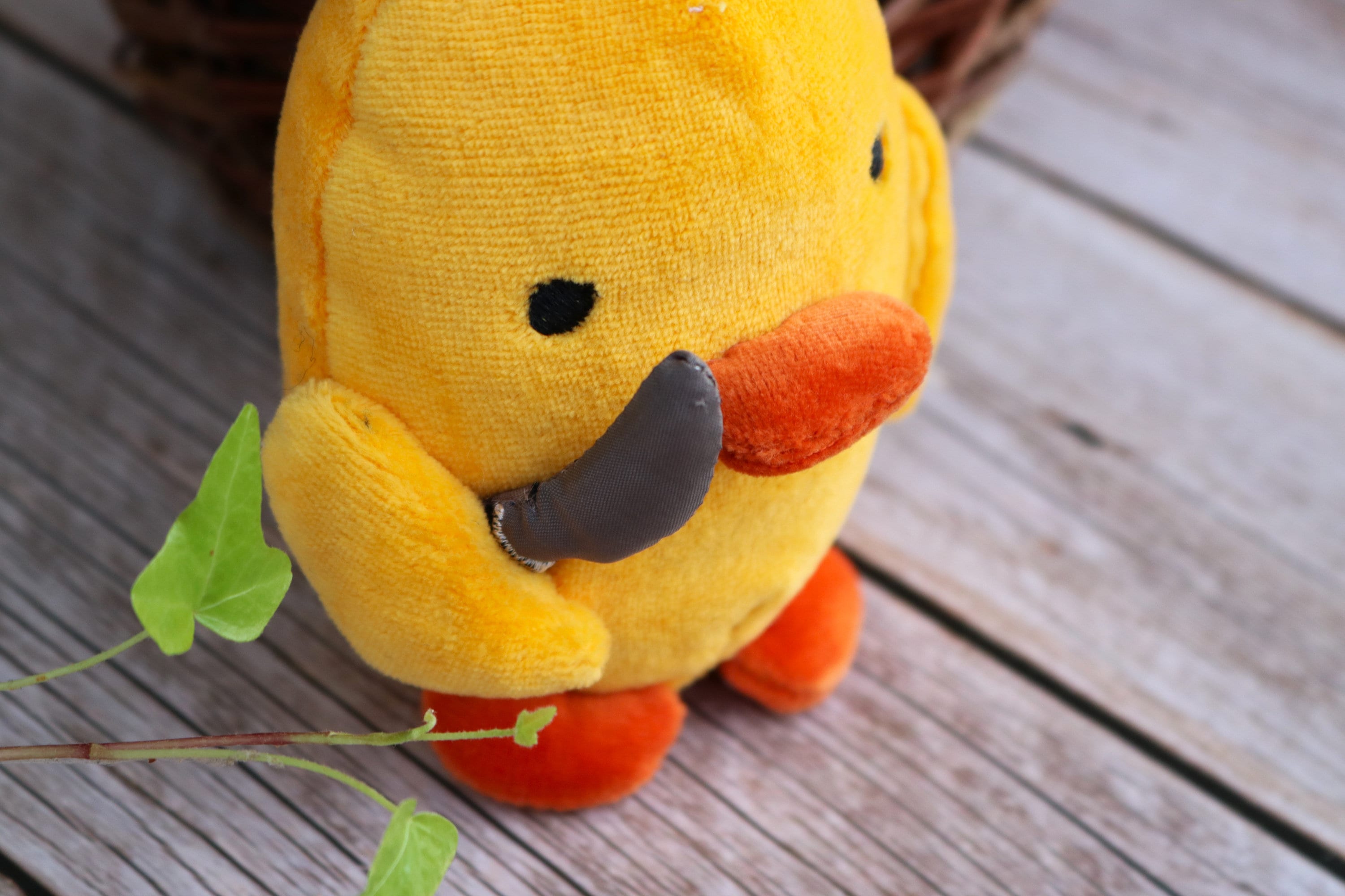 Plushie, Cuddly Toy, Plush Toy, Christmas Decoration, Duck With Knife ...
