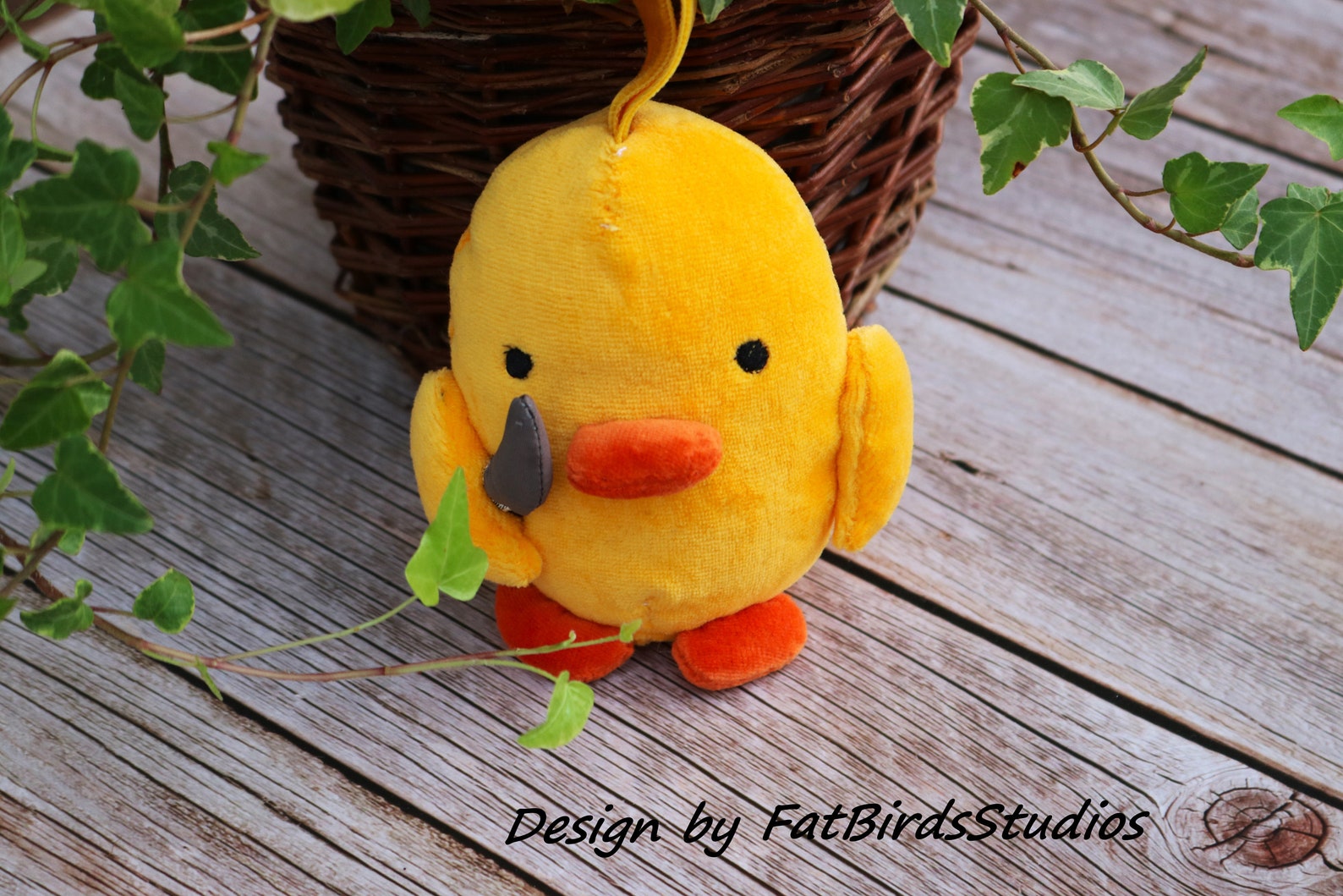 Plushie, Cuddly Toy, Plush Toy, Christmas Decoration, Duck With Knife ...