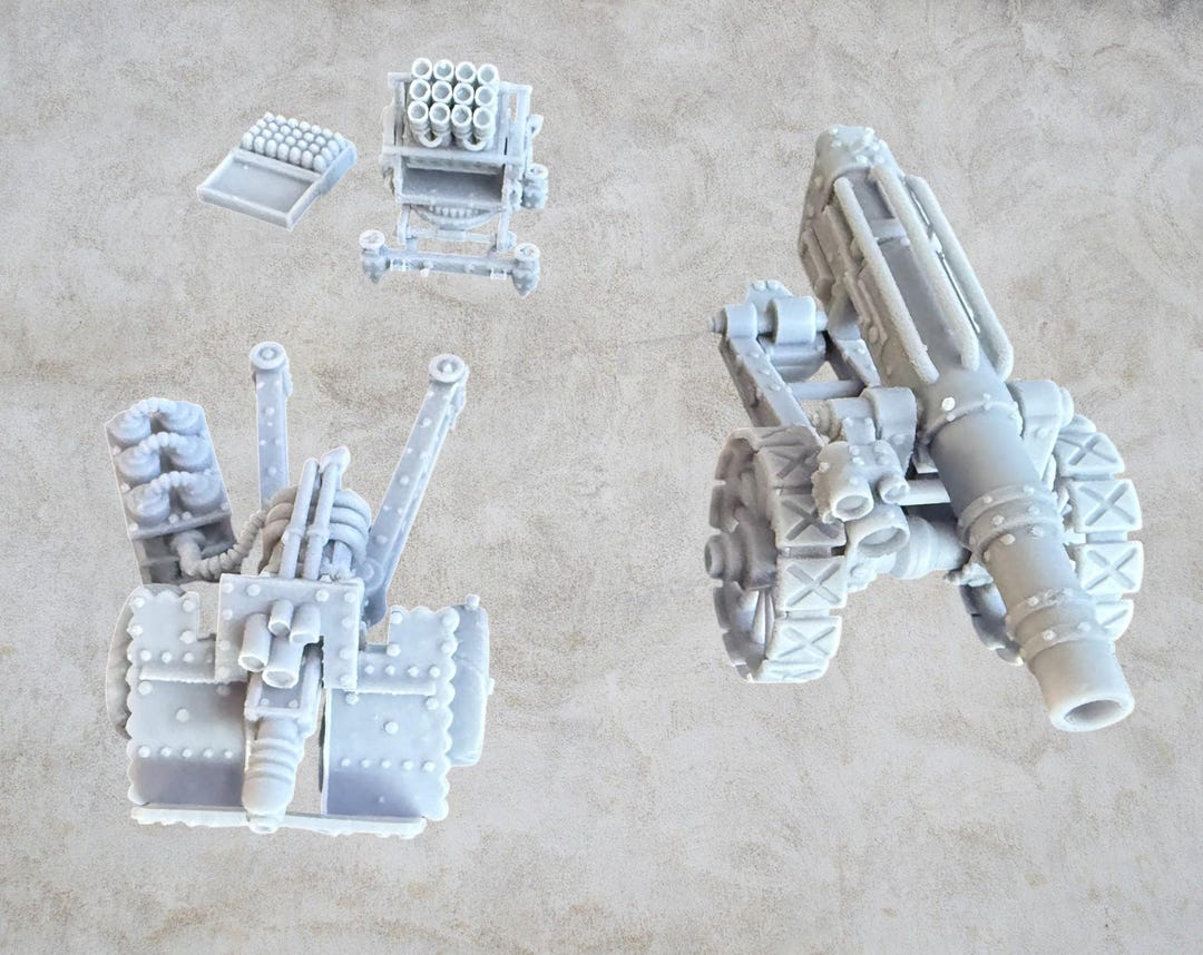 Gun Platforms 4.. Imp Army ( Please Select From the Dropdown Box). - Etsy