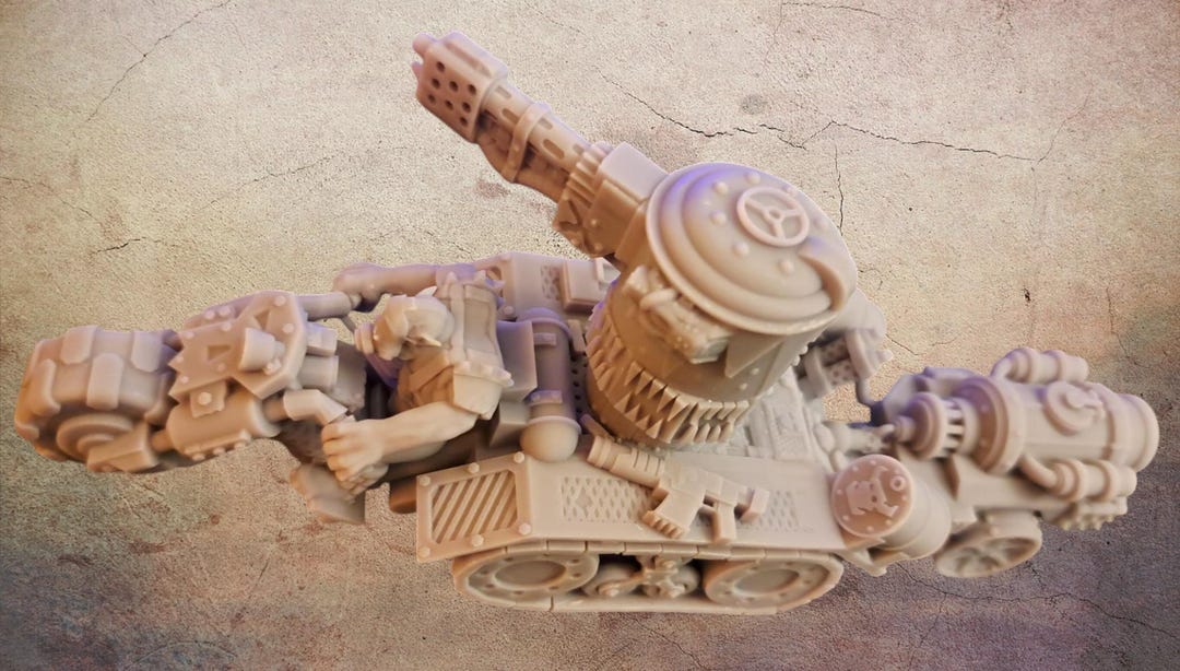 Orc Bike With Big Flamethrower. - Etsy