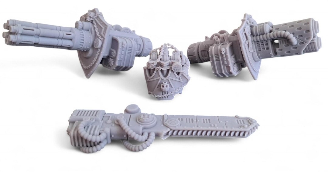 Templar Knight Robot Weapons Upgrades Kit (choose From the Drop Down ...