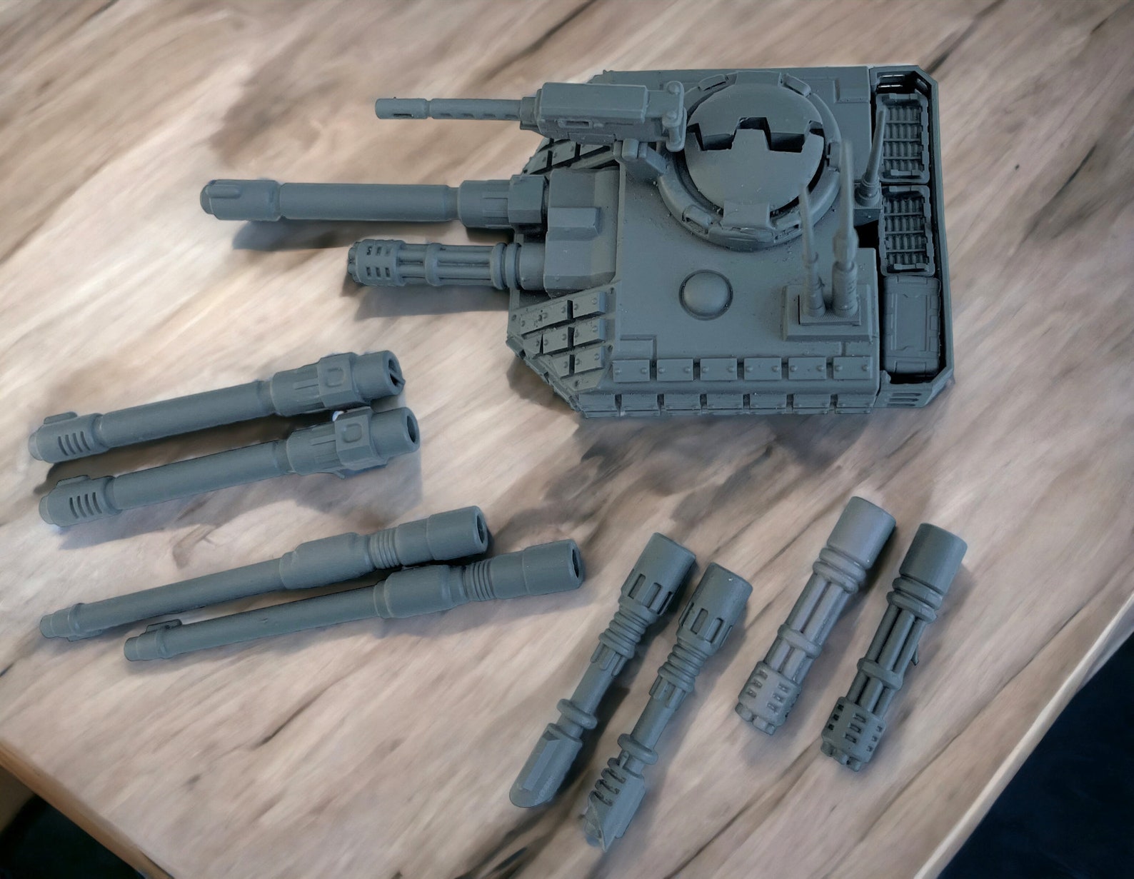 Armoured Tank Turret Conversion Kit With Weapons - Etsy