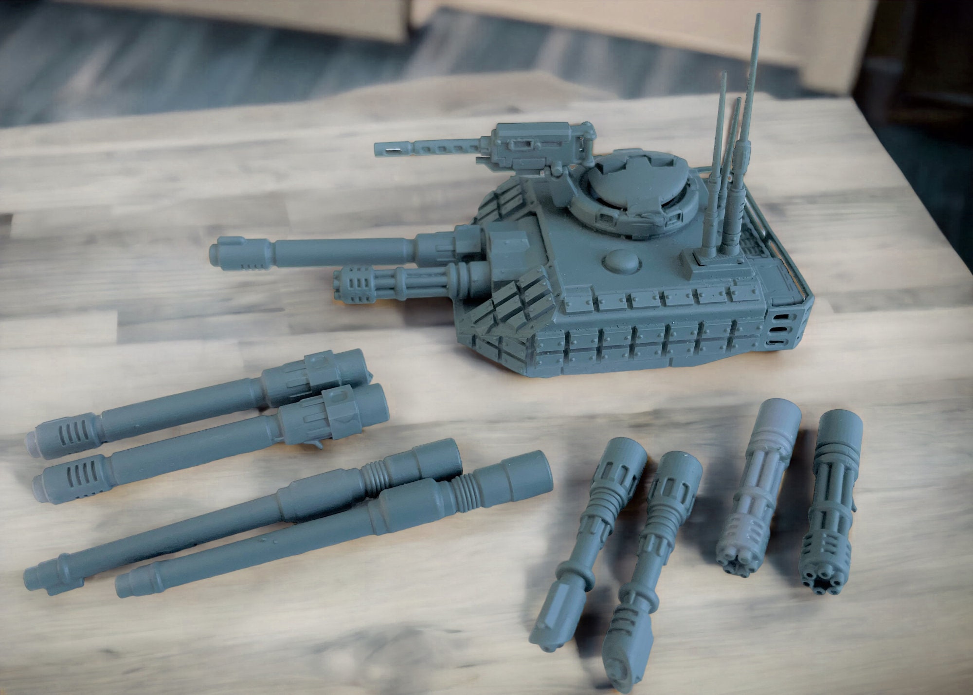 Armoured Tank Turret Conversion Kit With Weapons - Etsy