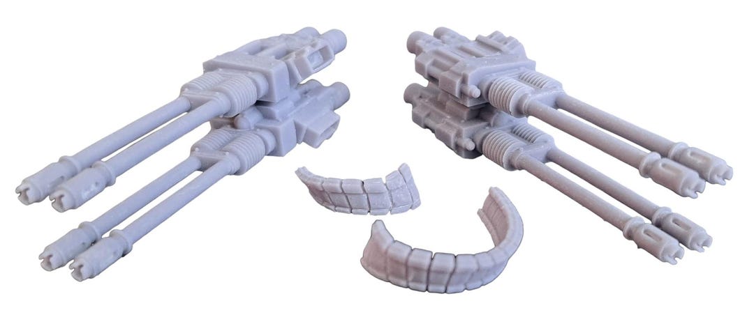 Contemptor Dreadnought Weapons Kit 2 - Etsy