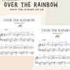 Printable Sheet Music. Grand Staff Blank Sheet Music. 2 in 1 - Etsy