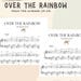 Printable Sheet Music. Grand Staff Blank Sheet Music. 2 in 1 - Etsy