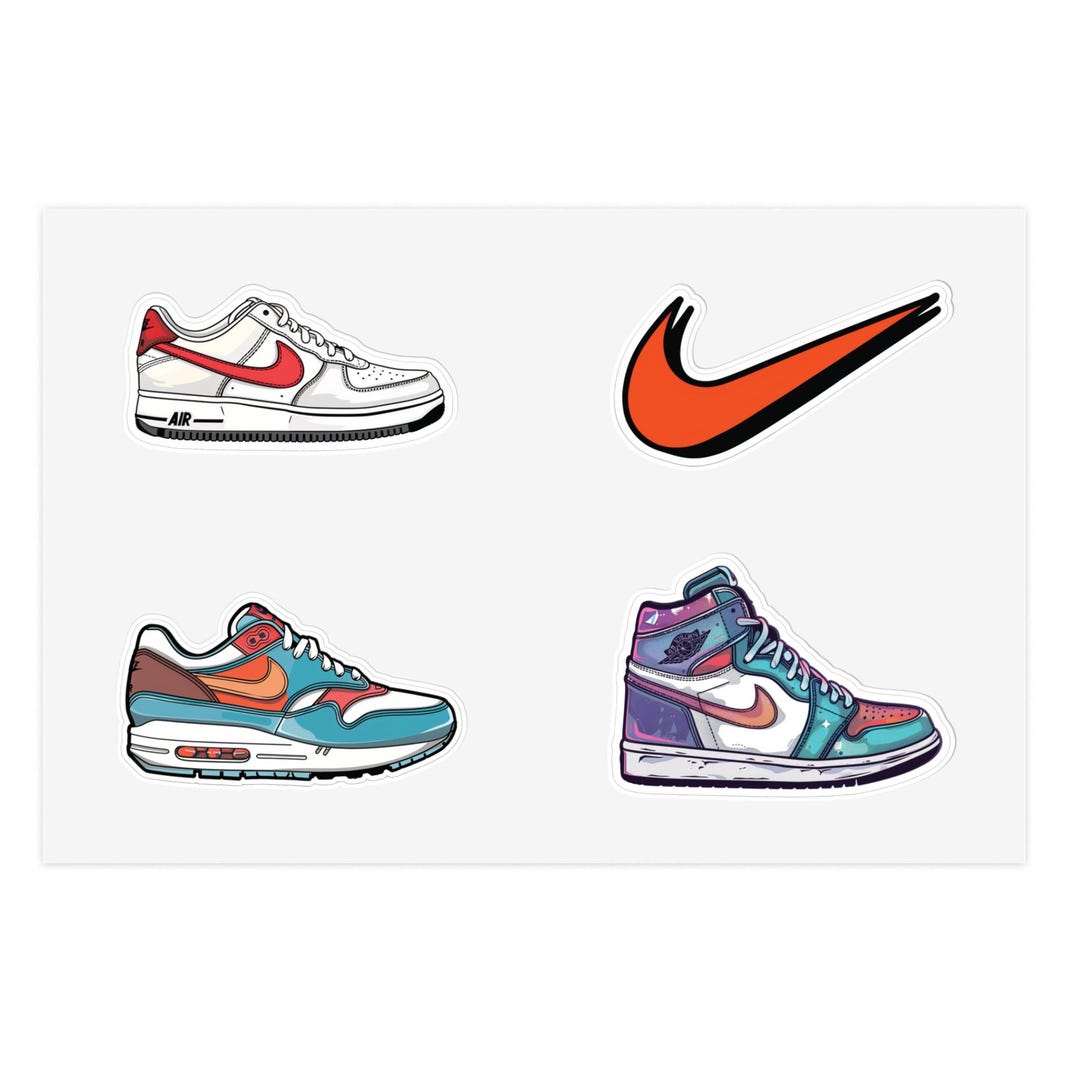 Nike Air Sticker Sheet - Etsy