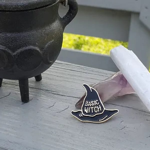 Witch Pin - Etsy