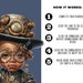Steampunk Art 8 Steampunk Clipart PNGS, Steampunk Babies, Black Babies ...