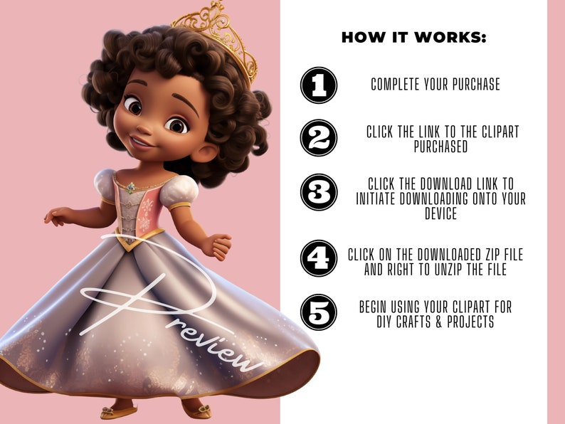 Princess Clipart Princess Images Little Princess Clipart Cute Princess ...