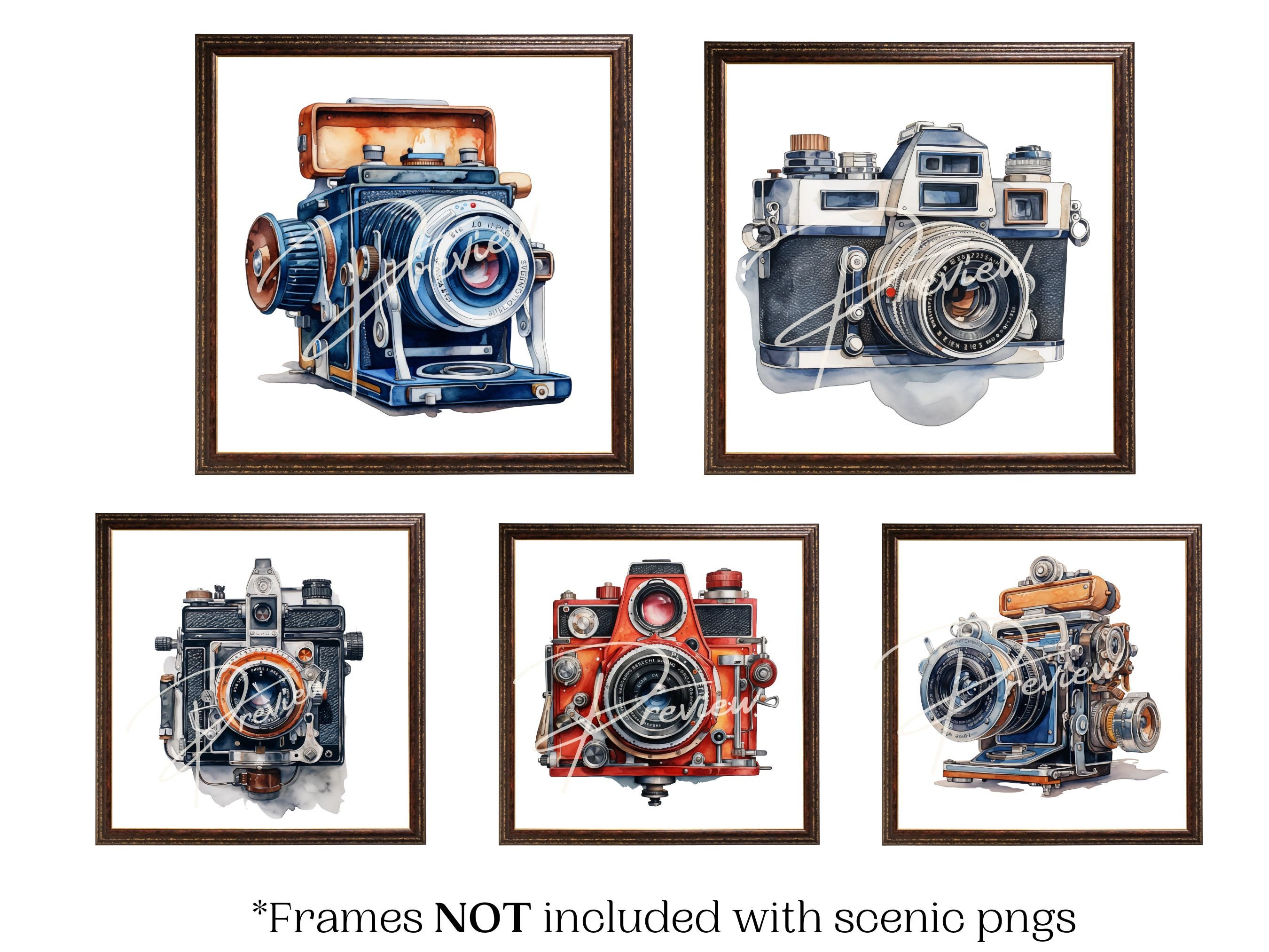Vintage Camera Clipart | Camera Clipart | Camera Clipart PNG | Camera ...
