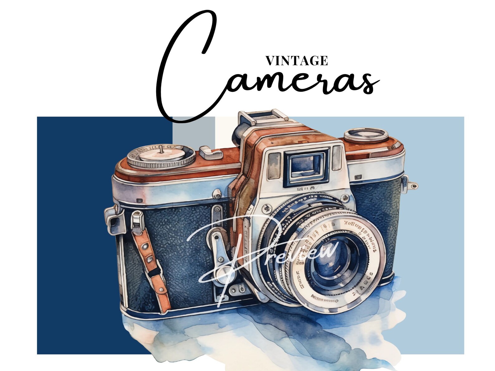Vintage Camera Clipart | Camera Clipart | Camera Clipart PNG | Camera ...