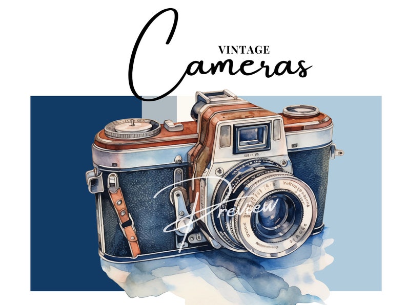 Vintage Camera Clipart | Camera Clipart | Camera Clipart PNG | Camera ...