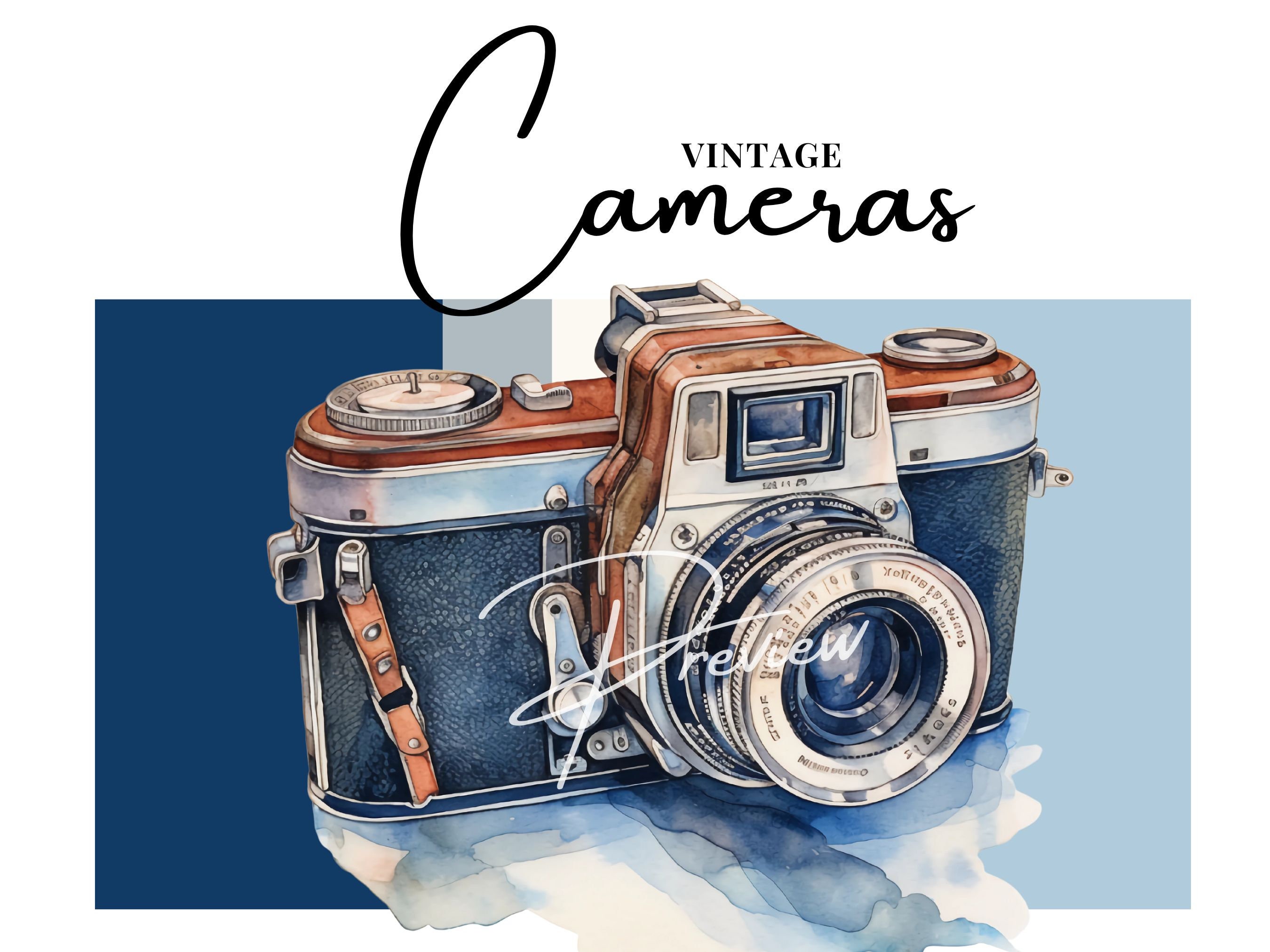 Vintage Camera Clipart | Camera Clipart | Camera Clipart PNG | Camera ...