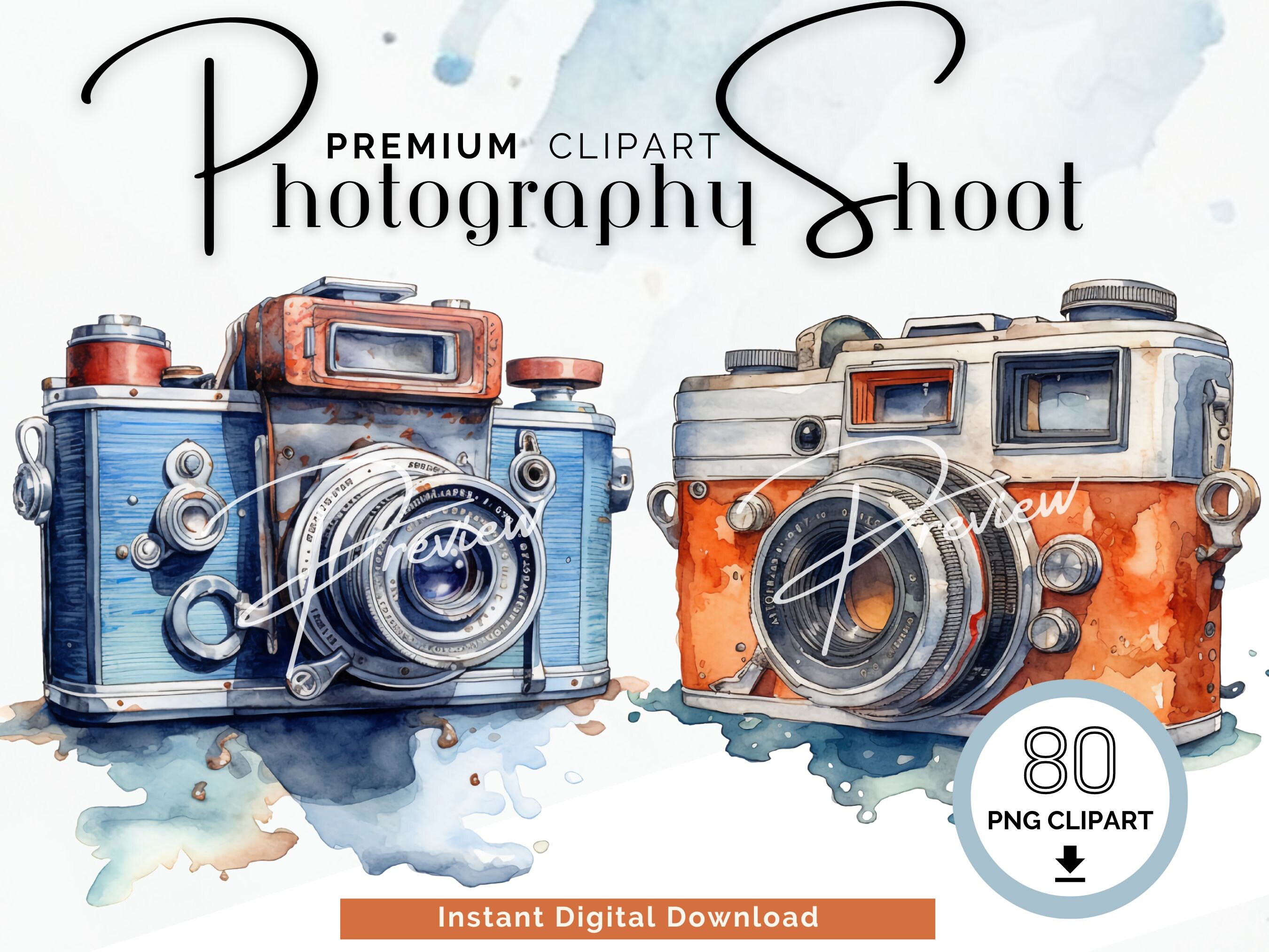 Vintage Camera Clipart | Camera Clipart | Camera Clipart PNG | Camera ...