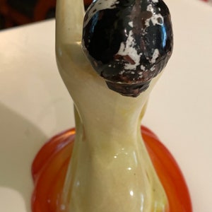 Rare Clarice Cliff Hand Painted Candle Holder in the Wilkinson Era - Etsy