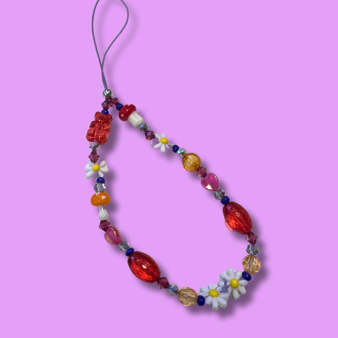 Cottagecore Gummybear 2YK Themed Phone Chain Accessory - Etsy