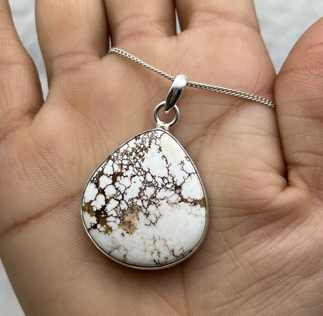 Natural Wild Horse Pendant, 925 Sterling Silver Pendant, Wild Horse ...