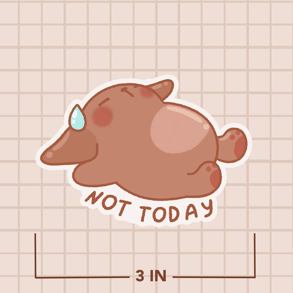 Lazy Sticker Lazy Dog Sticker Sleepy Sticker Work From Home Sticker ...