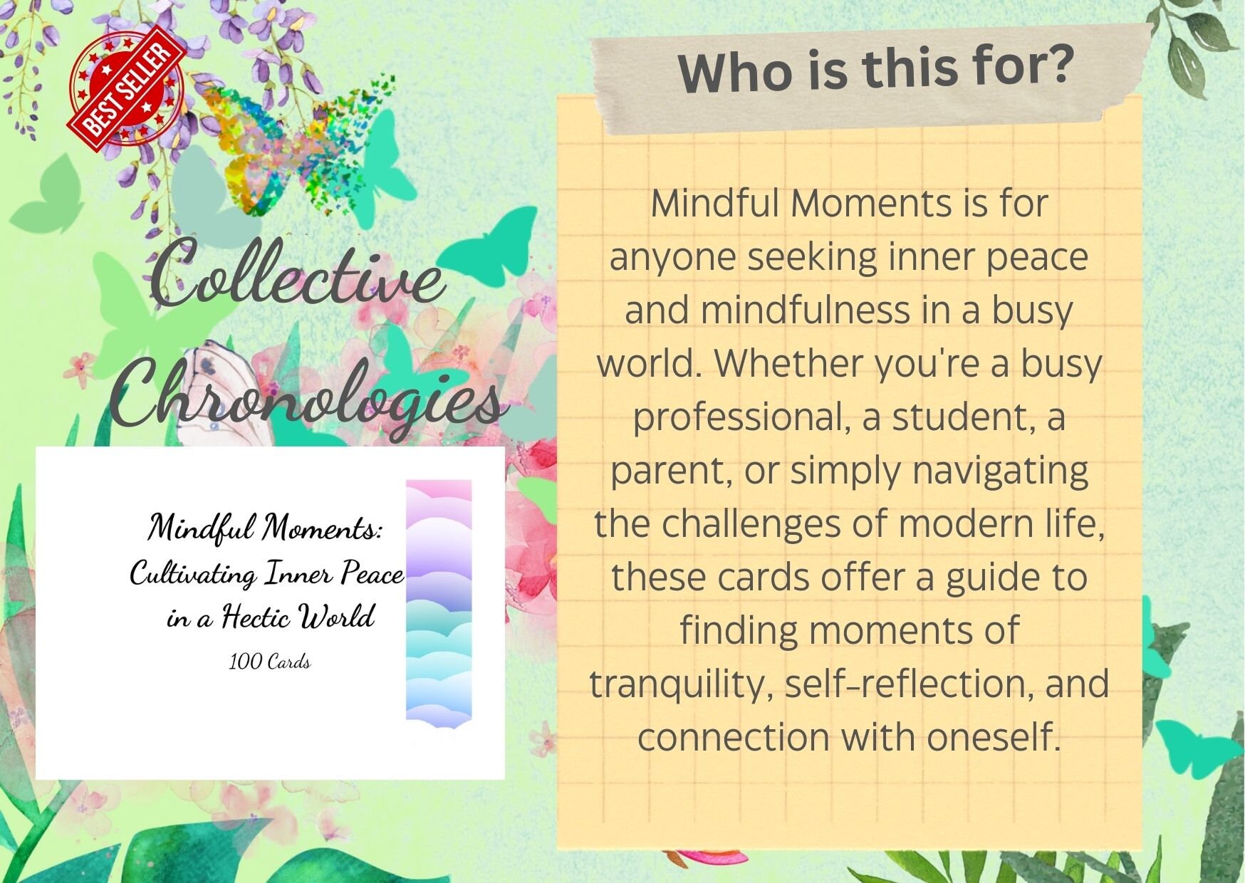 Mindfulness Cards, Instant Download, PNG,PDF, Mindful Gift, Self Love ...