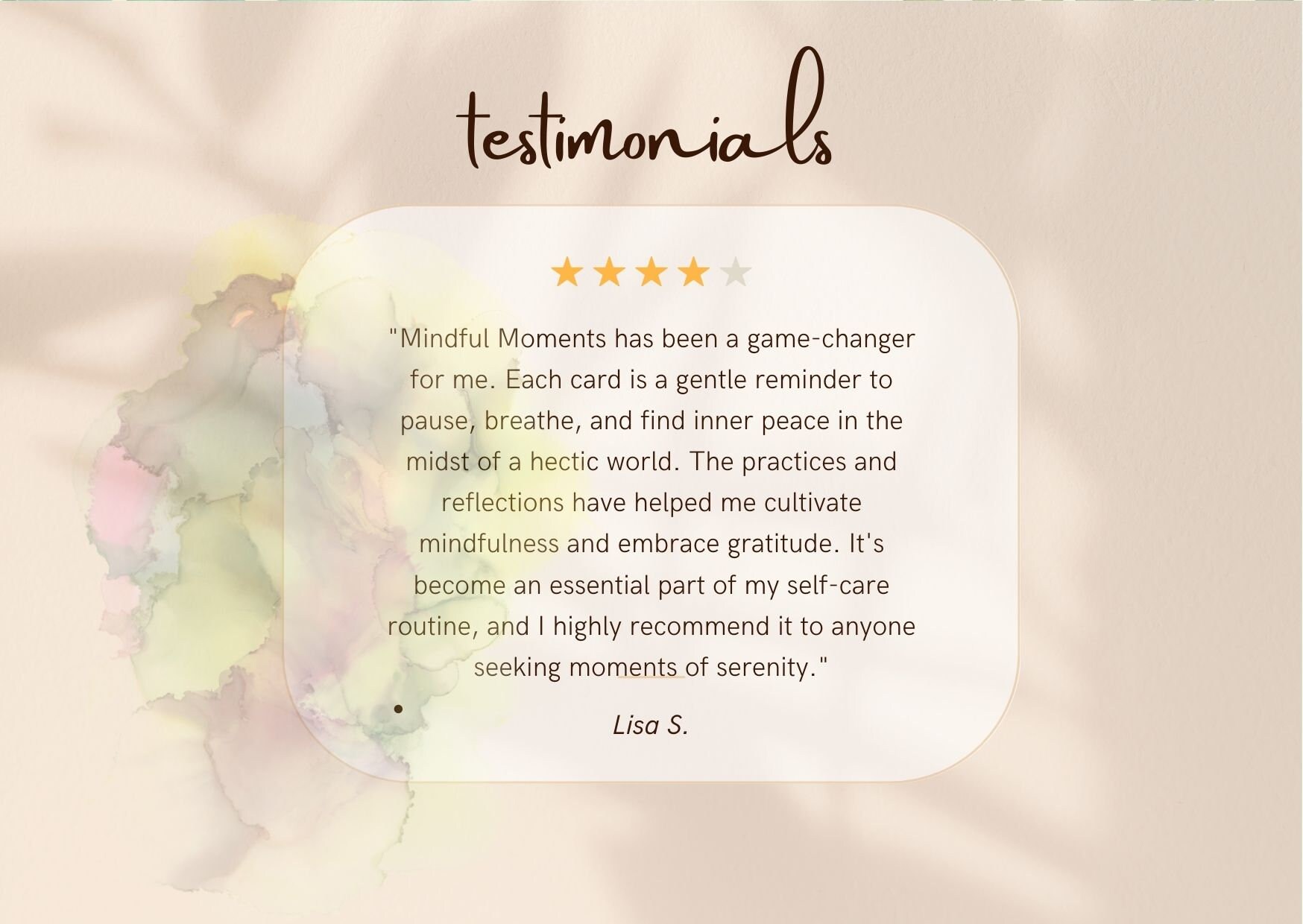 Mindfulness Cards, Instant Download, PNG,PDF, Self Reflection, Self ...