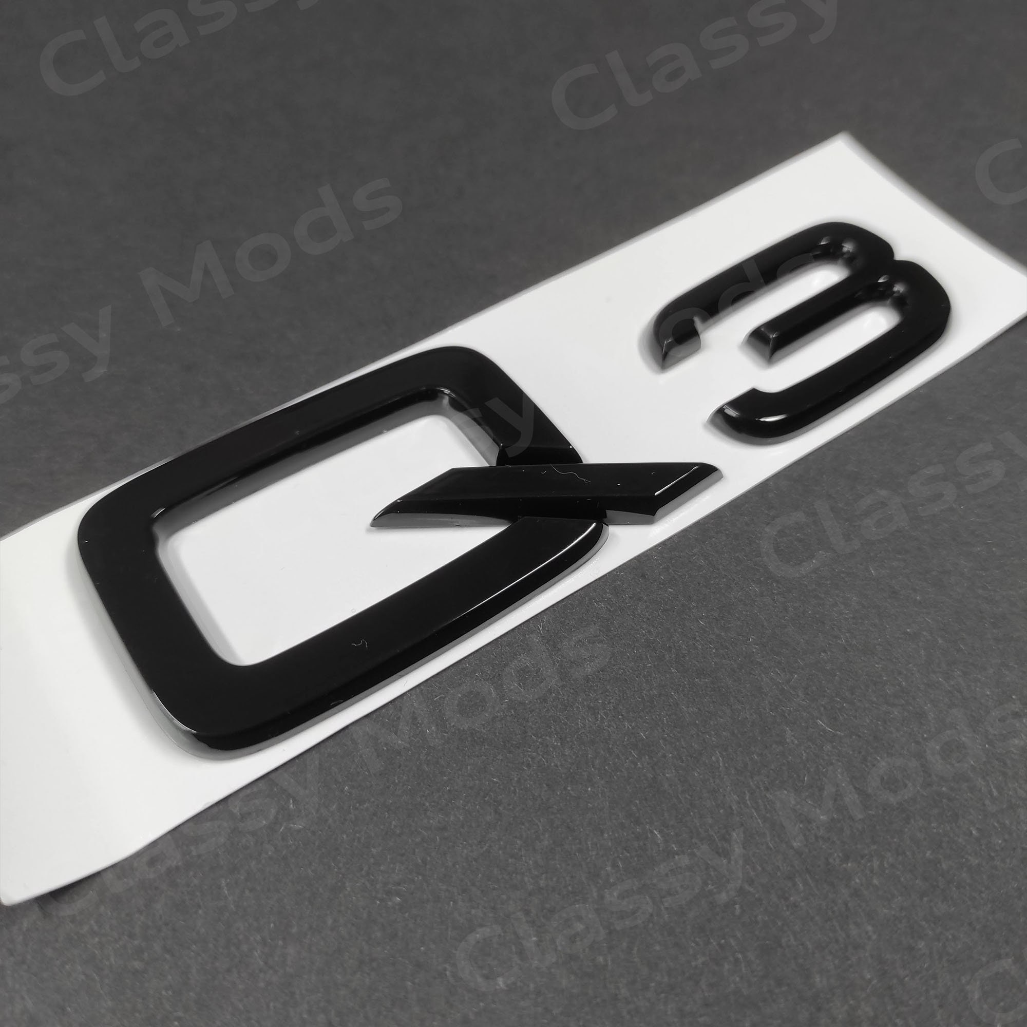 Audi Q3 Gloss Black Rear Emblem Badge Letters - Etsy