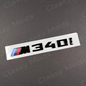 M340i Xdrive Gloss Black Badges for BMW Emblem Set M Power - Etsy