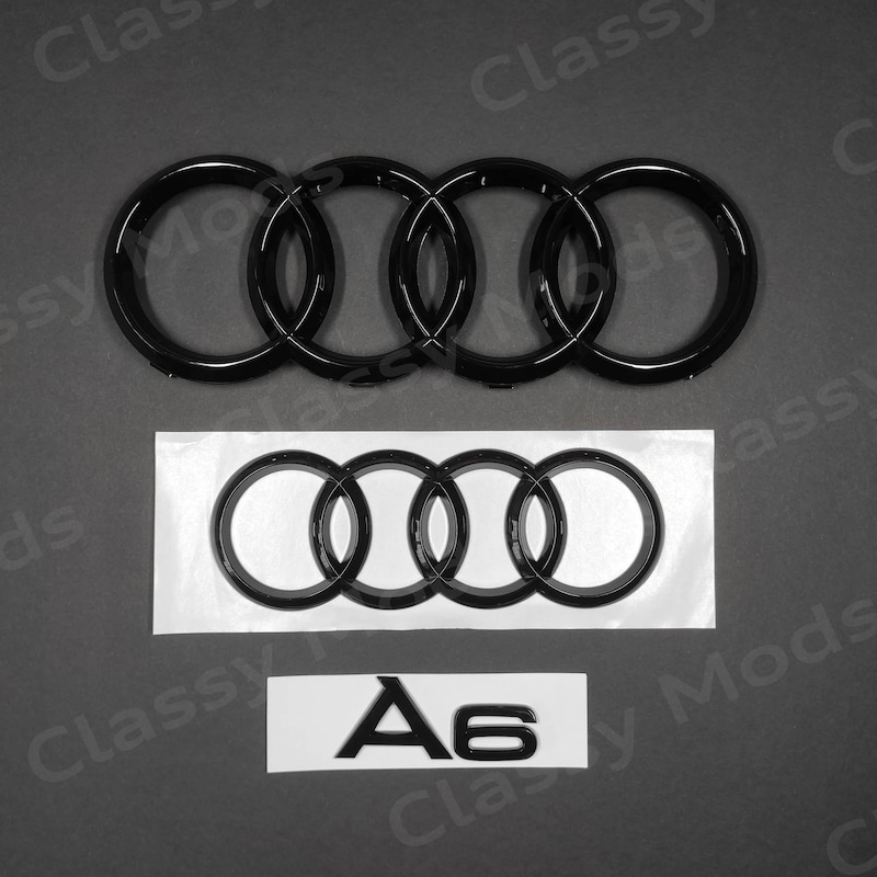 Audi Badge A6 C8 Front - Etsy